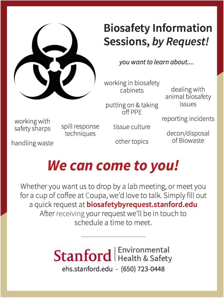 Biosafety Manual – Stanford Environmental Health & Safety