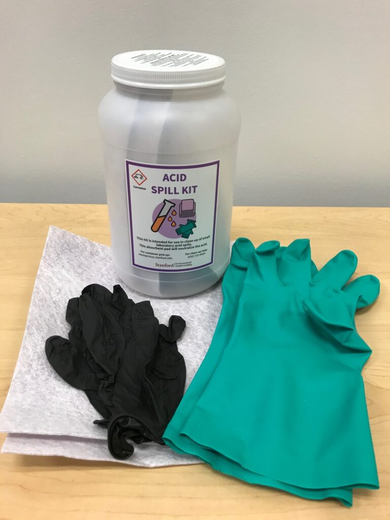 Acid Spill Kits – Stanford Environmental Health & Safety